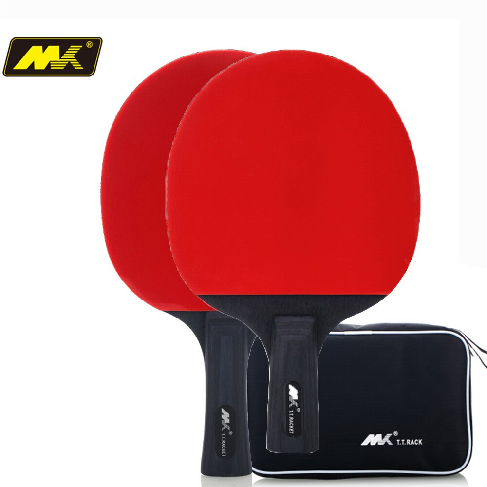 Table Tennis Bat 2pcs 3 Star Racket Double Face Pi... – Grandado