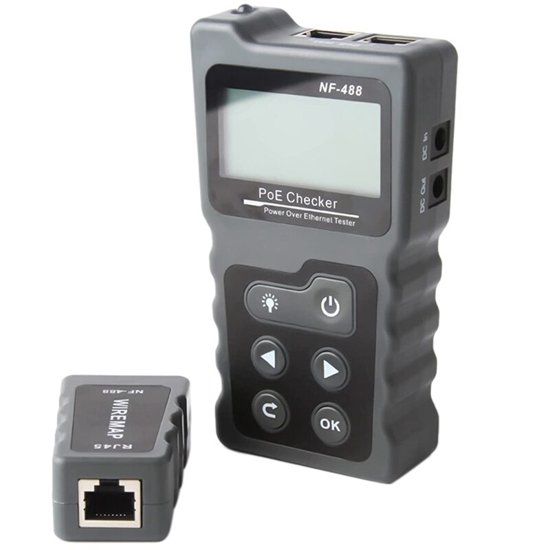 NF-488 LCD Network PoE Checker over the Ethernet C... – Vicedeal