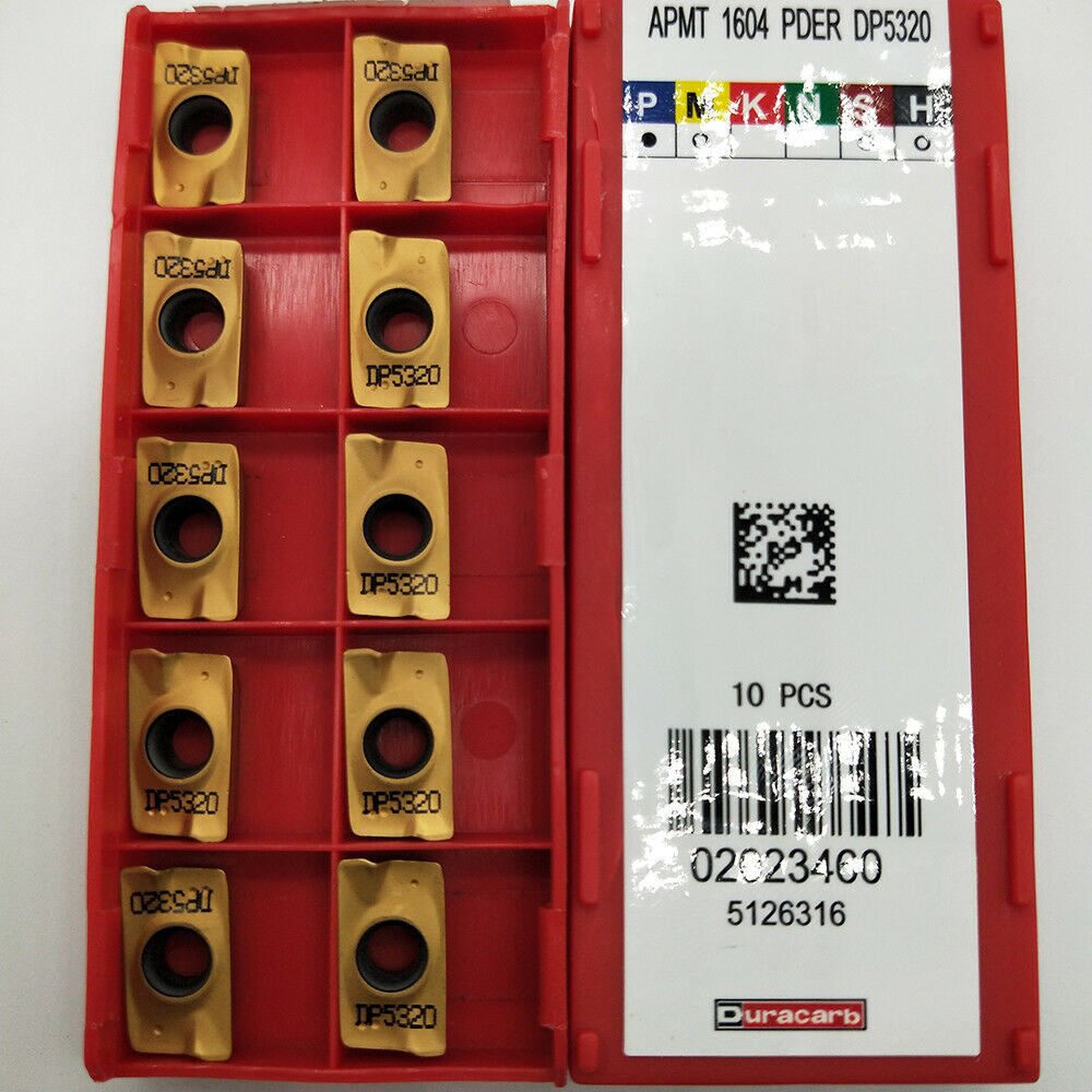 10pcs APMT1604 PDER DP5320 milling carbide insert ... – Grandado