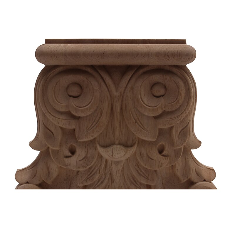 Wood Applique Carving Stigma Wood Decal Natural Ex... – Grandado