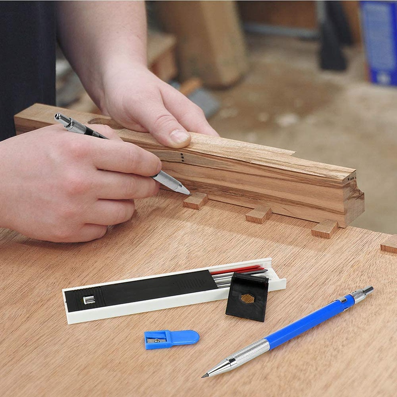 6 Pieces Carpenter Pencils with 72 Pieces Marker R... – Grandado