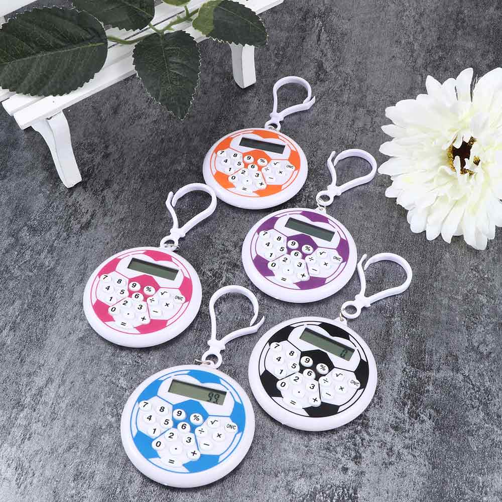 Portable Mini Football Shape Calculator Cute LCD 8... – Grandado