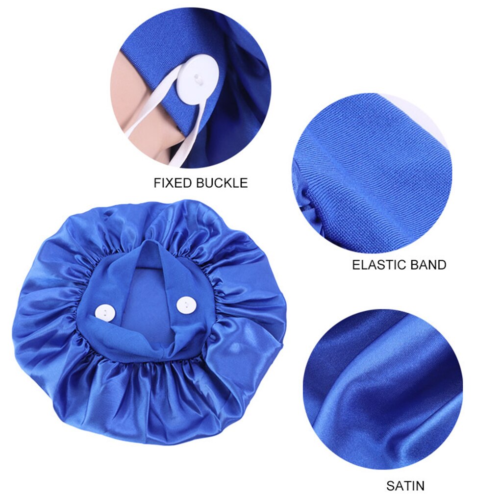 Elastic Adjustable Hair Cover Hat Breathable Polye... – Vicedeal
