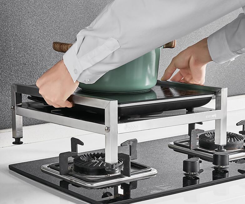 304 Stainless Steel Kitchen Rack Cooking Bench She... – Grandado