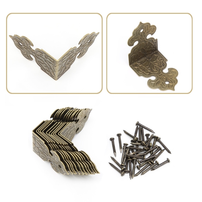 Decorative Corner Bracket For Furniture Wooden Box... – Grandado