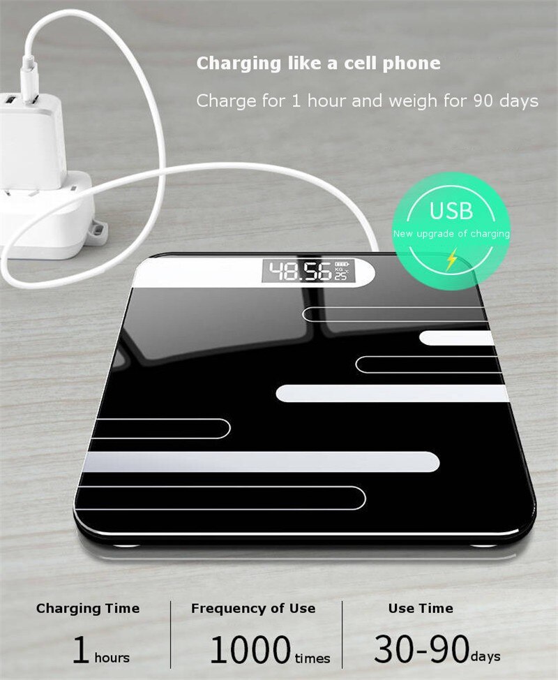 Body Smart Electronic Weight Scale LCD Display Ind... – Grandado