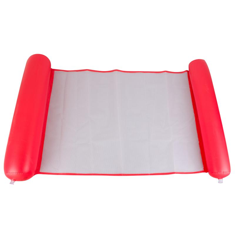 Inflatable Foldable Large Cool Mesh Floating Bed W... – Grandado