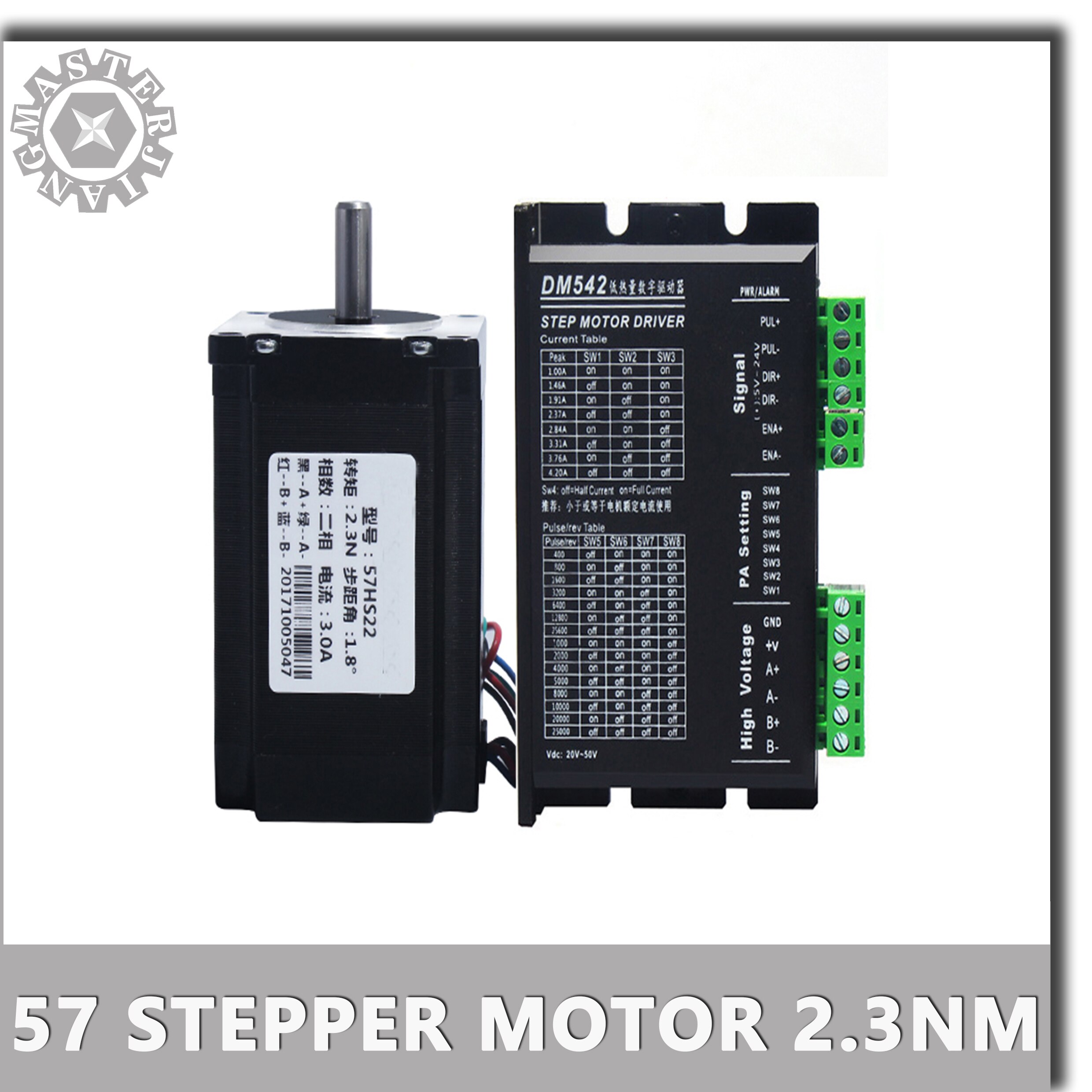 For CNC 3D printer Nema 23 57HS22 Stepper Motor 57... – Grandado