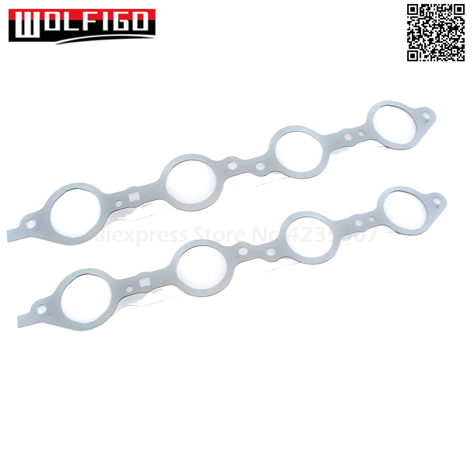 WOLFIGO-Junta de colector de escape, acero multica... – Grandado