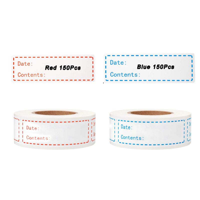 150Pcs/Roll Keuken Sticker Koelkast Vriezer Voedse... – Grandado