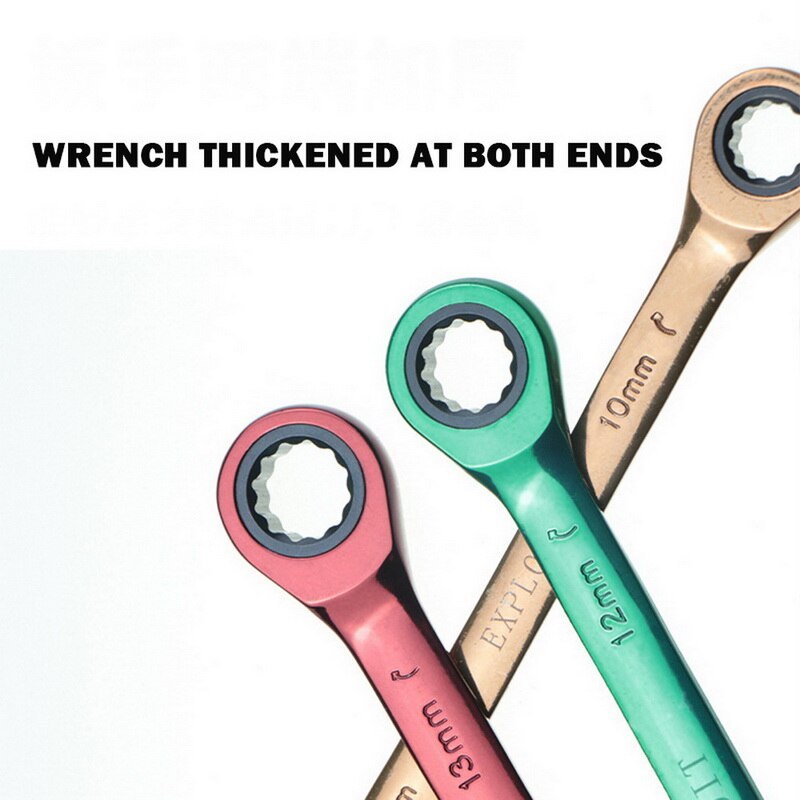 7 Pcs Kleur Ratelsleutel Multifunctionele Dual-Pur... – Grandado