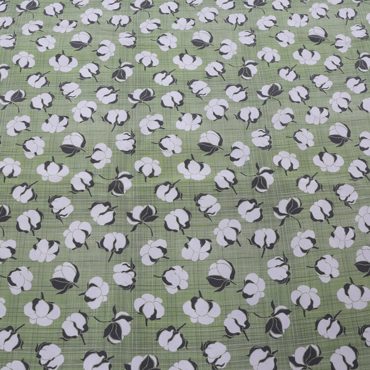 50x114cm 100% natural mulberry silk printed fabric... – Grandado