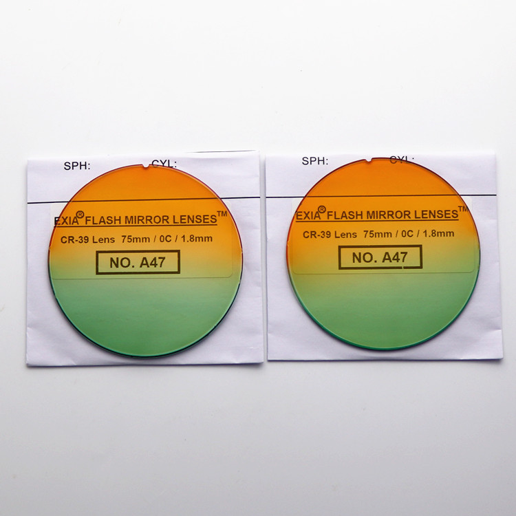 Double Colors Graduated Sunglasses Lenses K Gold M... – Vicedeal