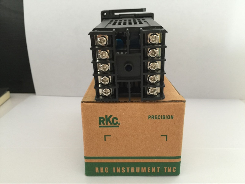 Dual Digital RKC PID Temperature Controller REX-C100 with K thermocouple, Relay Output / SSR ...