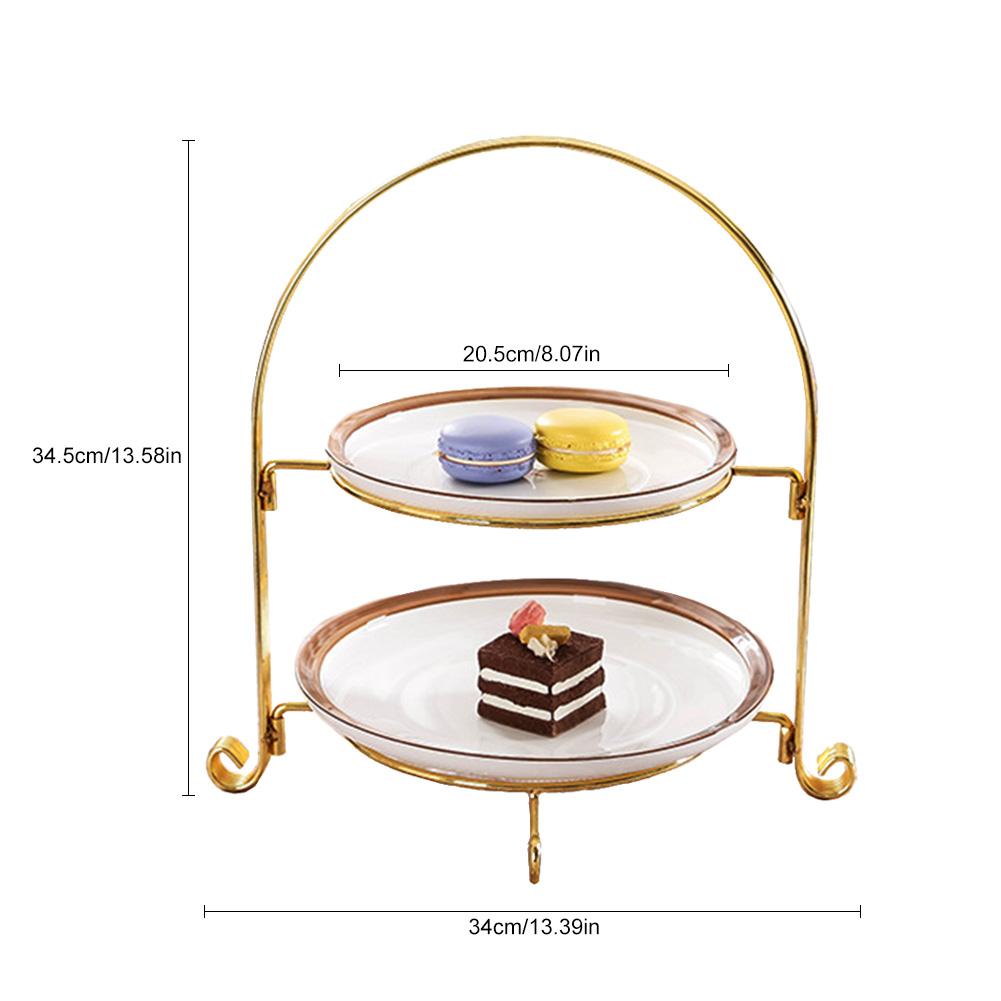 Fruit Plate European Two - Layer Snack Rack Cake D... – Grandado