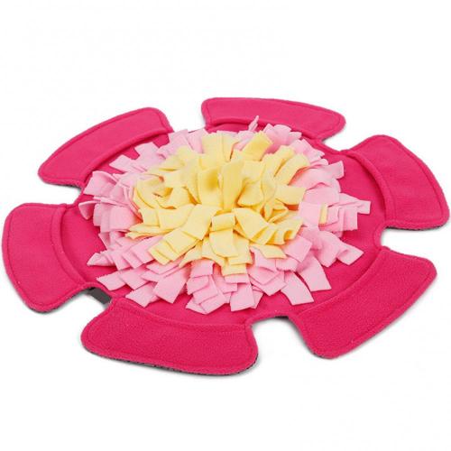 Polar Fleece Flower Shape Dog Energy Consume Feedi... – Grandado