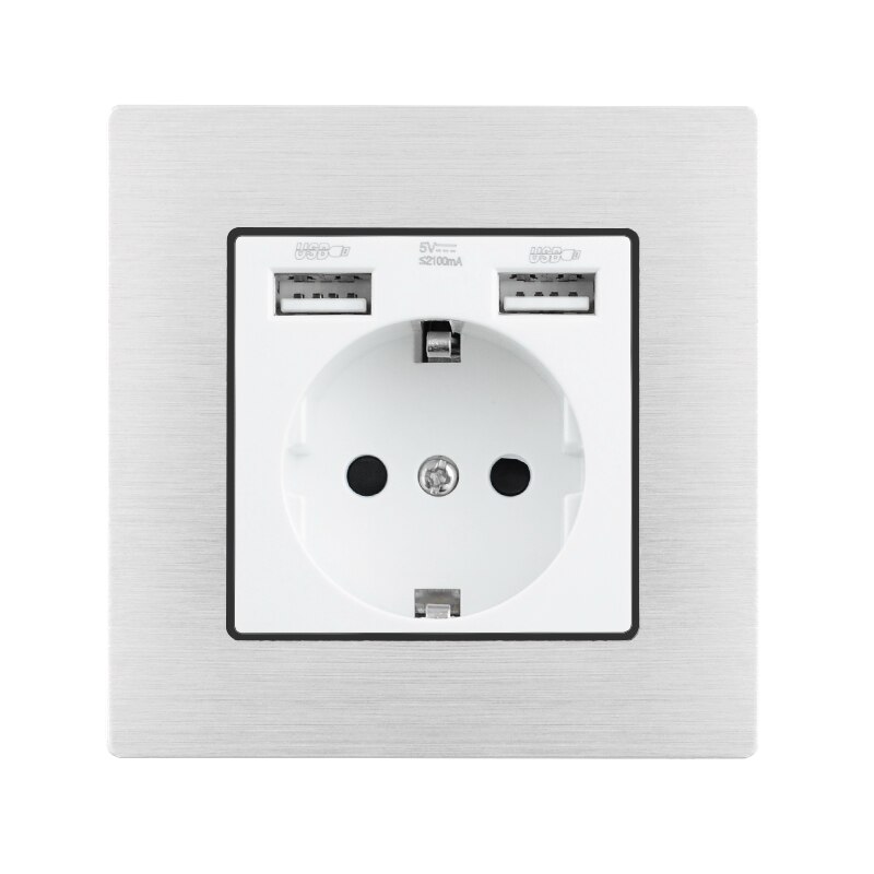 16A Socket Power Outlet EU France Standard Dual US... – Grandado