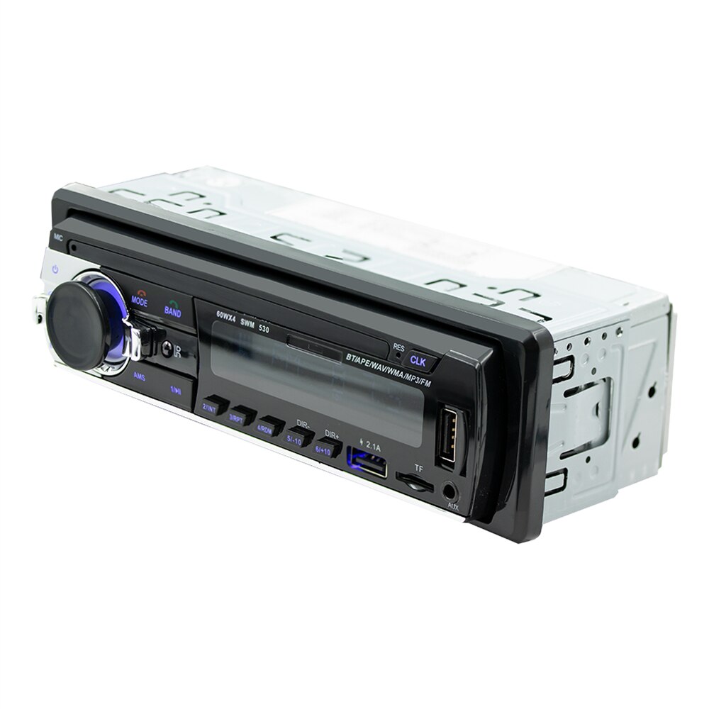 Bluetooth 1 Din Car Multimedia Receiver Player Dua... – Grandado