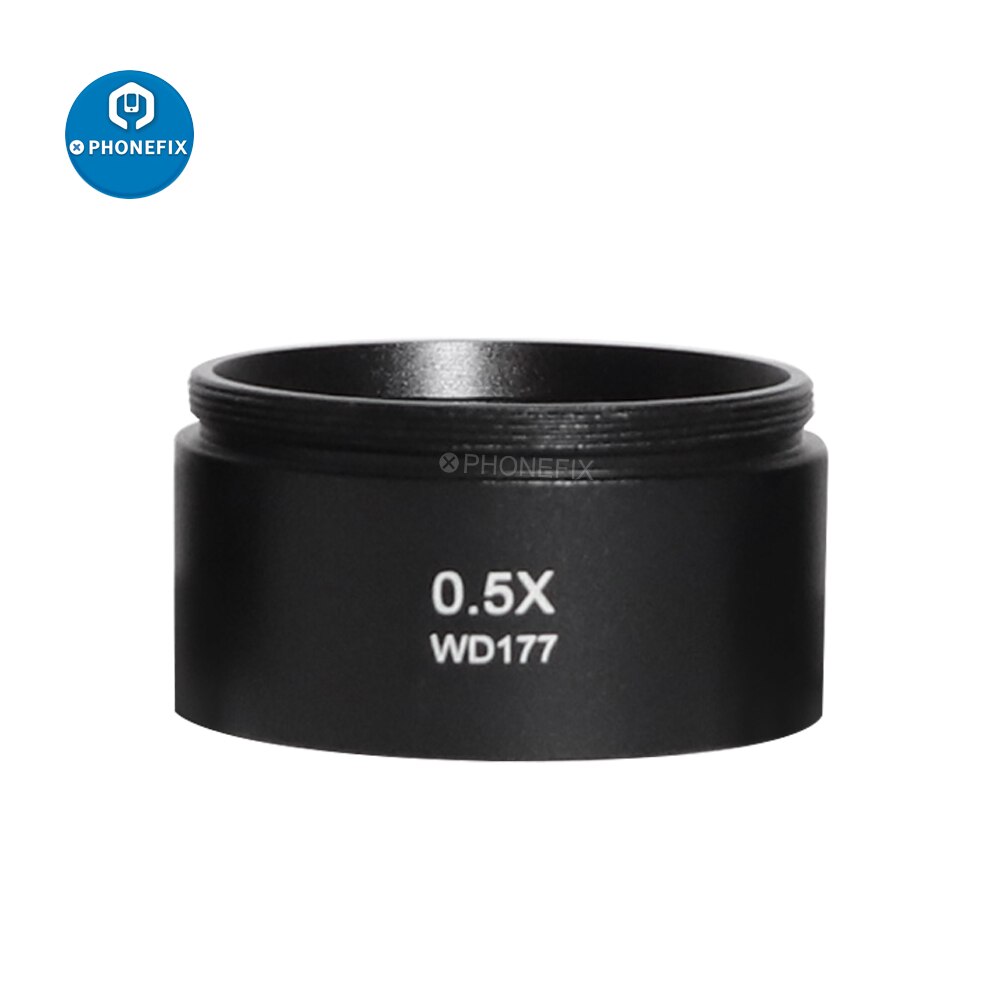0.3X 0.7X 1X 0.5X 2.0X Microscoop Objectief WD30 W... – Vicedeal