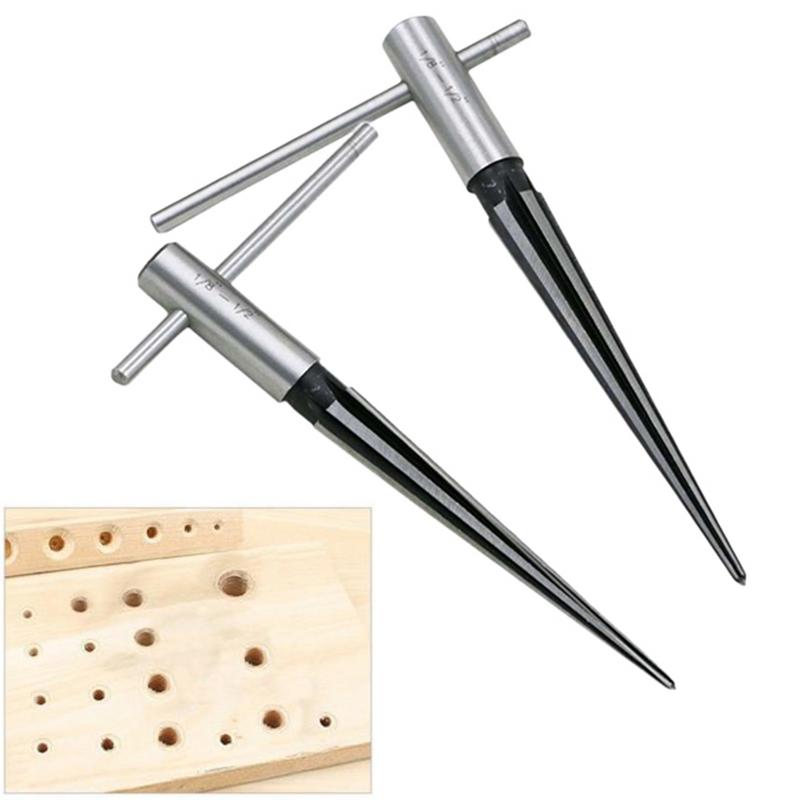 1 stks Taper Ruimer 1/8-1/2 (3-13mm) 1:10/Hout Boa... – Grandado