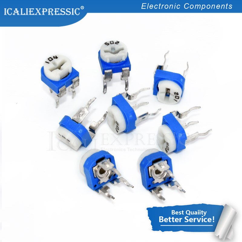 20Pcs RM065 RM-065 100K Ohm 104 RM065-104 Trimpot ... – Grandado