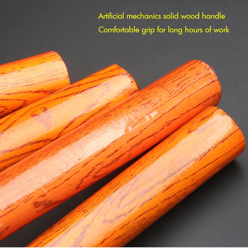 1Pc Rubber Sledge Hammer Met Houten Handvat Mallet... – Grandado