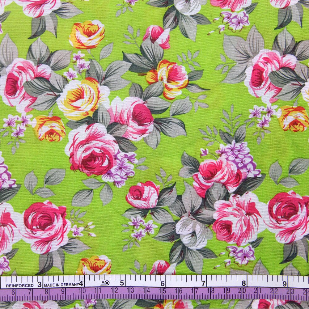 50*140cm Printed Flower 100% Polyester Cotton Fabr... – Grandado