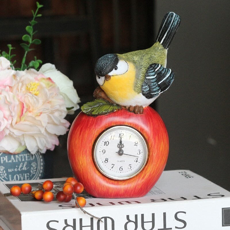 Pastoral Retro apple fruit bird home decoration cl... – Grandado