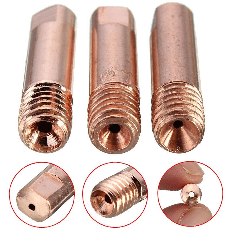 10pcs MB-15AK M6*25mm MIG/MAG Welding Torch Contac... – Grandado