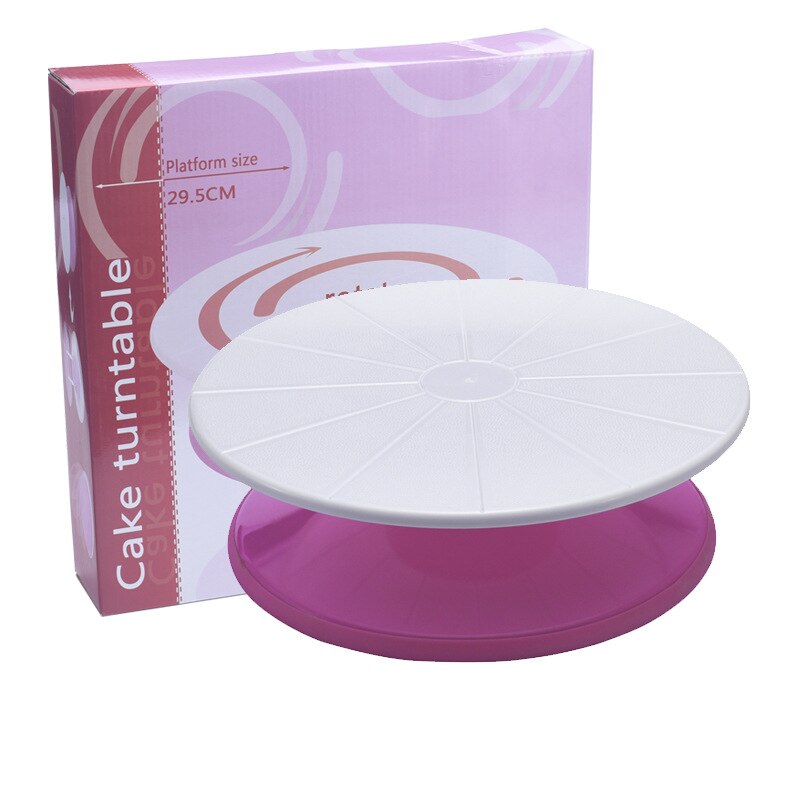 kitchen cake turntable decorating base giratoria p... – Grandado