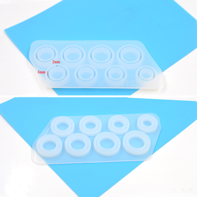 Flat Rings Mold Collection Handmade DIY Making Rin... – Grandado