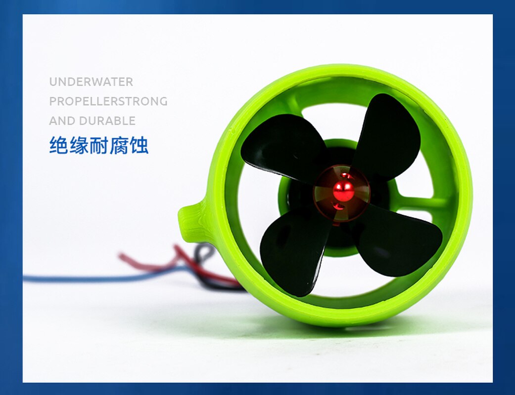 Underwater Thruster12v 24v 20a Brushless Motor 4 B... – Grandado