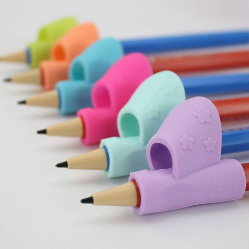 Color Random 3 Pencils Handle Right Hand Helps Chi... – Grandado