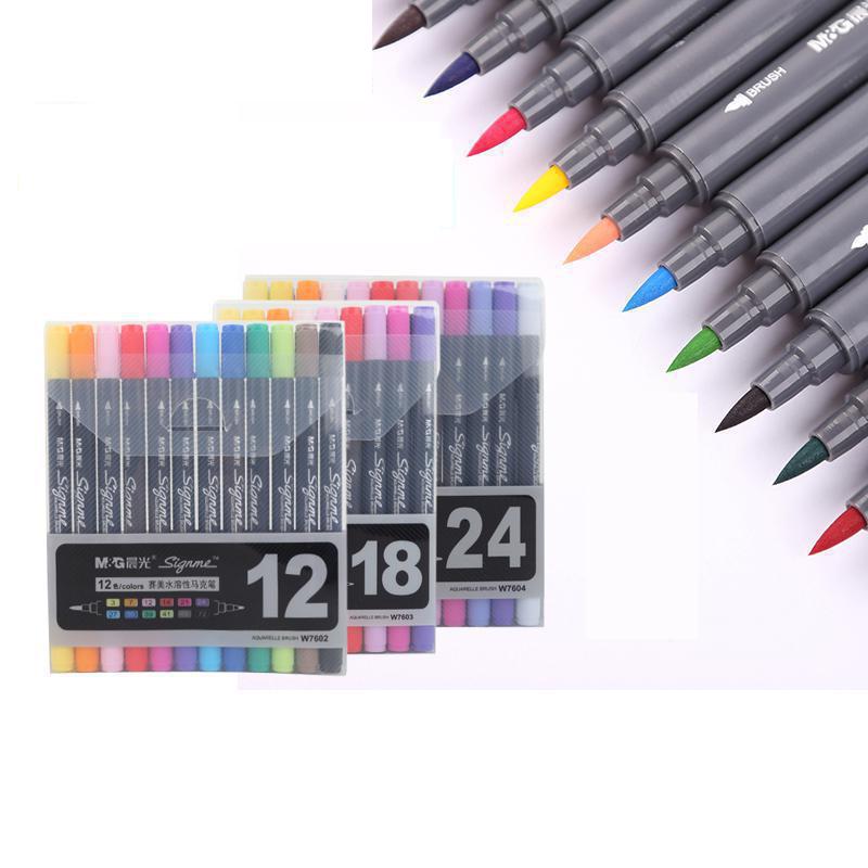 12/18/24 Colors Art Mark Pen Stationery Water Solu... – Grandado