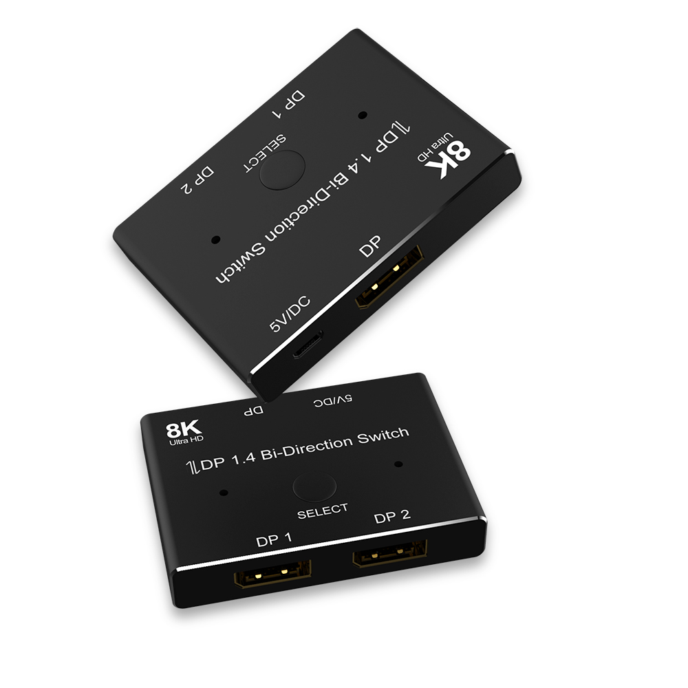Mini 8K DisplayPort 1.4 Switch Bi-Direction1X2 or ... – Grandado