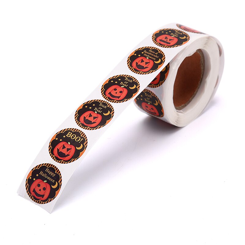 500Pcs/Roll Halloween Pompoen Decor Labels Seal St... – Vicedeal