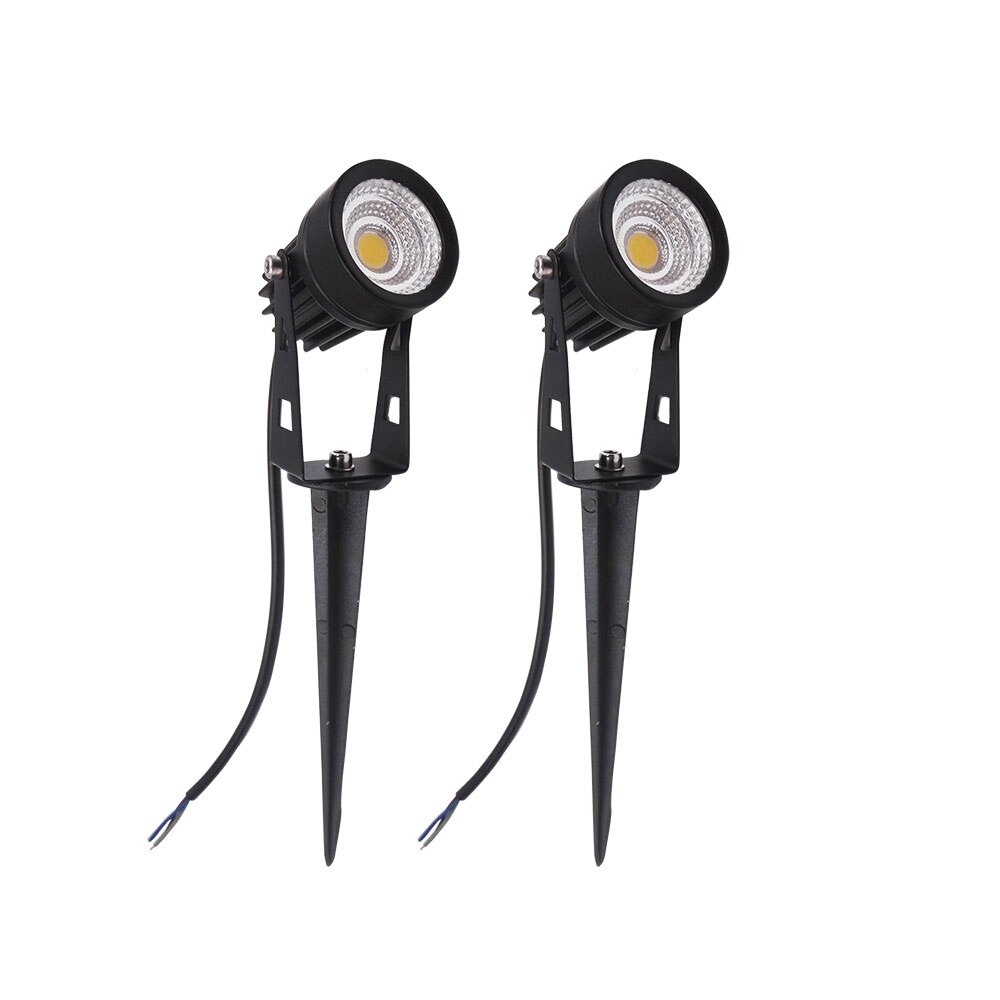 Mini 5w 85-265v led plænelampe lys vandtæt cob ude... – Vicedeal