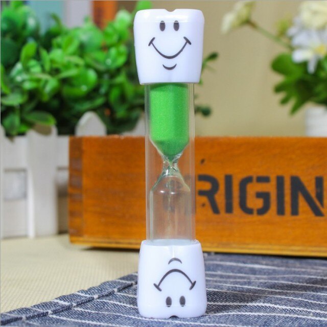 Smiling Face Hourglass Sand Clock for Cooking Brus... – Grandado