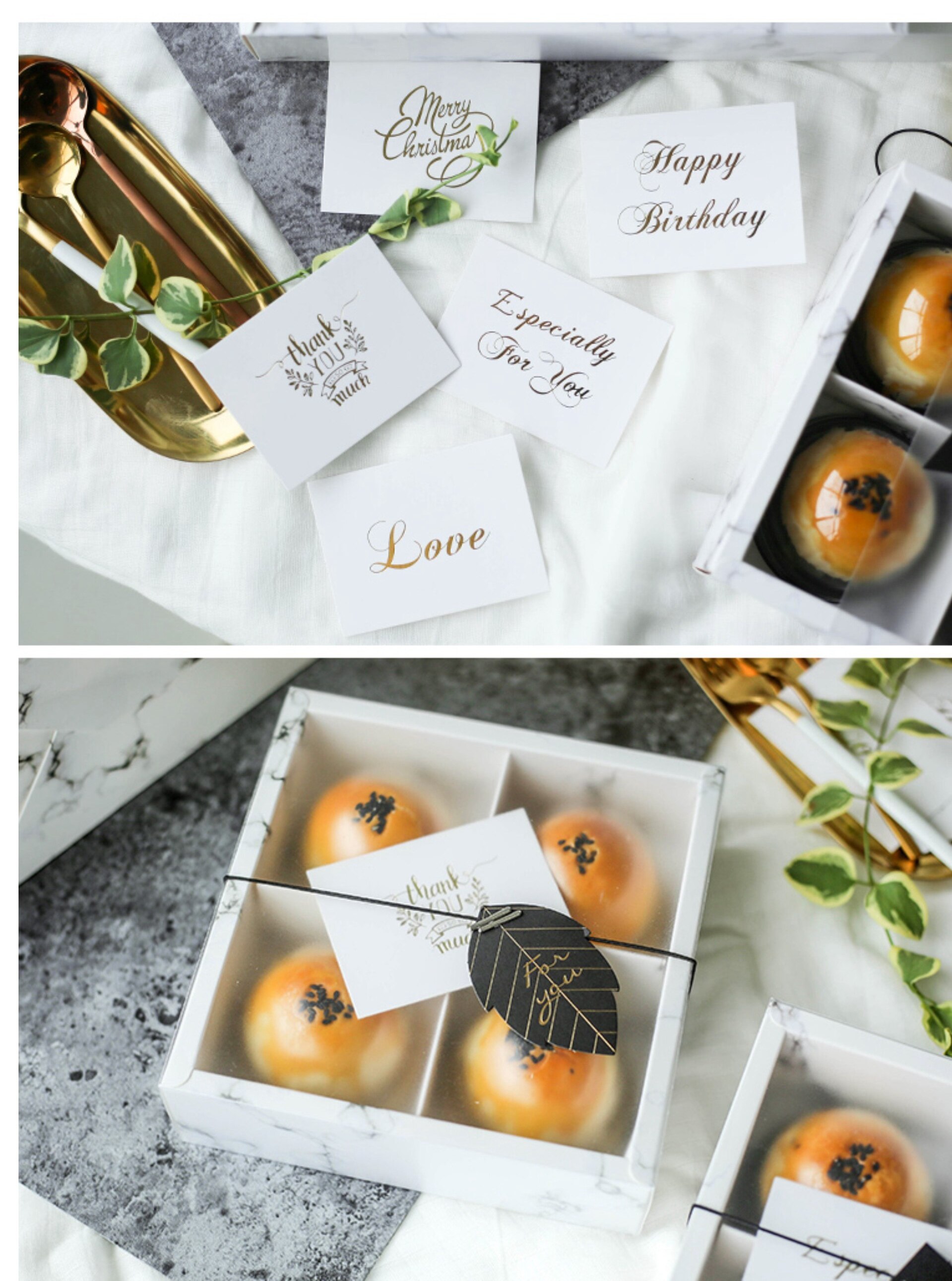 Mini Goud Dank U Wenskaarten Valentijn Gelukkige V... – Grandado