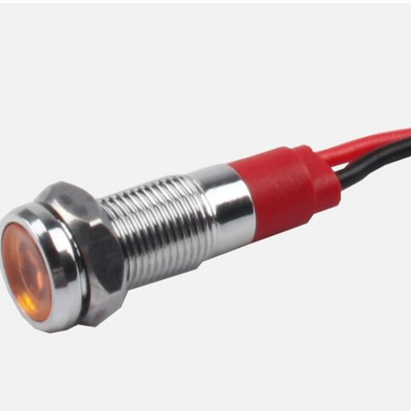 6mm LED Metal Indicator light waterproof Signal la... – Vicedeal
