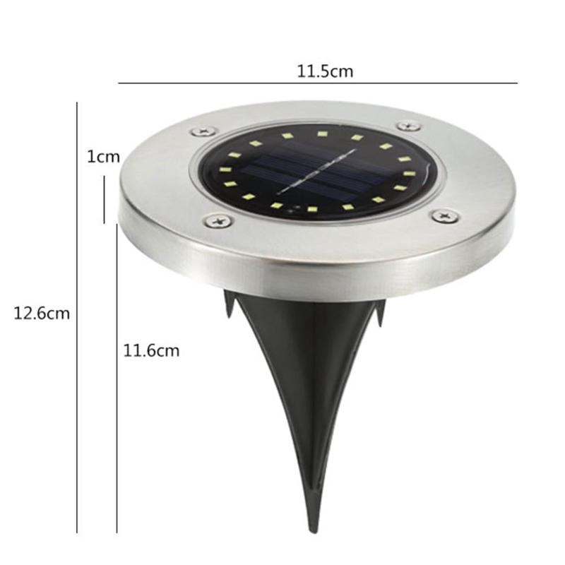 16/20 LED Solar Ground Light Waterproof Garden Pat... – Vicedeal