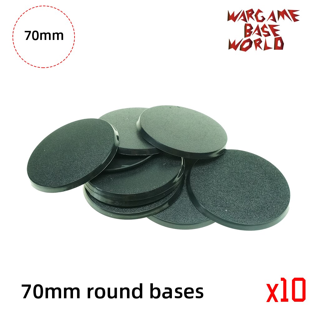 Table Games Bases -70mm Round Bases – Vicedeal