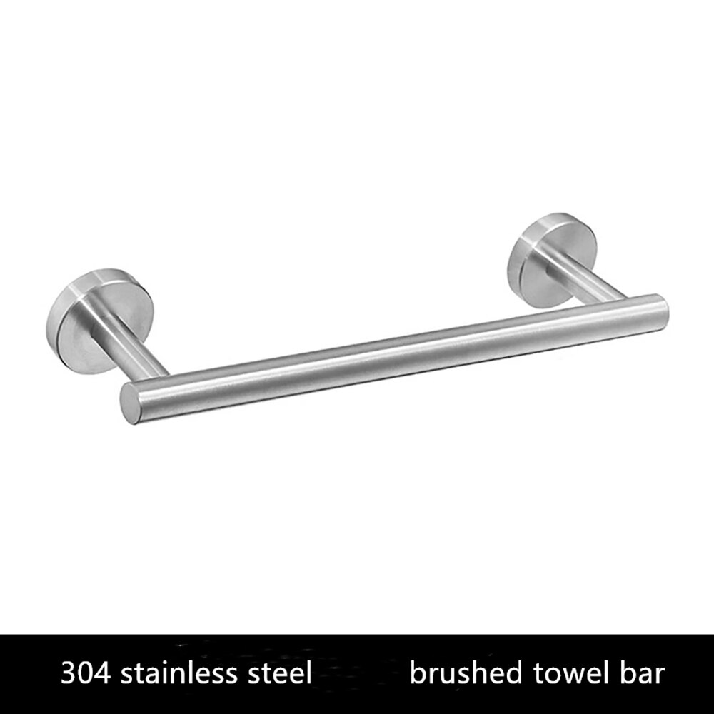 Bathroom Hardware Set Black Robe Hook Towel Rail B... – Vicedeal