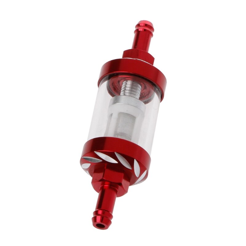 CNC 8mm Gas Fuel Filter Scooter Universal Aluminum... – Vicedeal