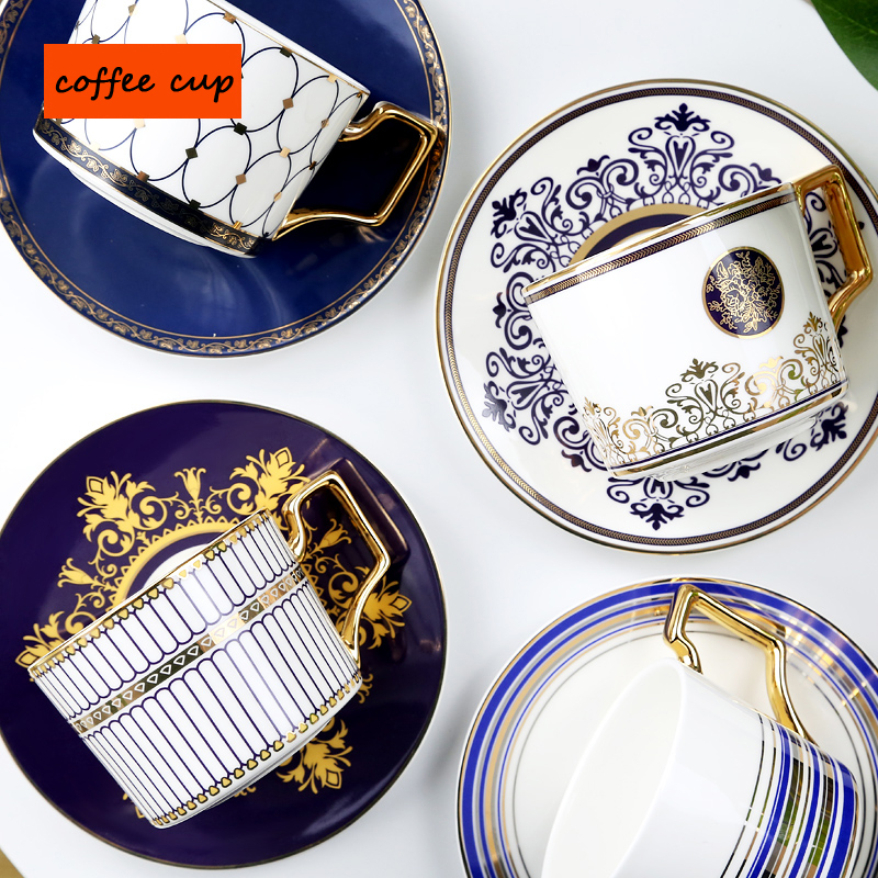Flower tea cup set home European ceramic coffee cu... – Grandado