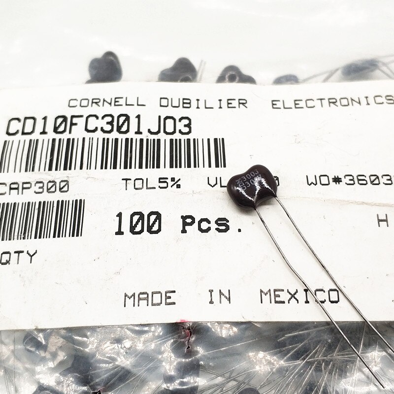 2 Stuks Originele Cdm CD10FC301J03 300V 300PF Nauw... – Grandado