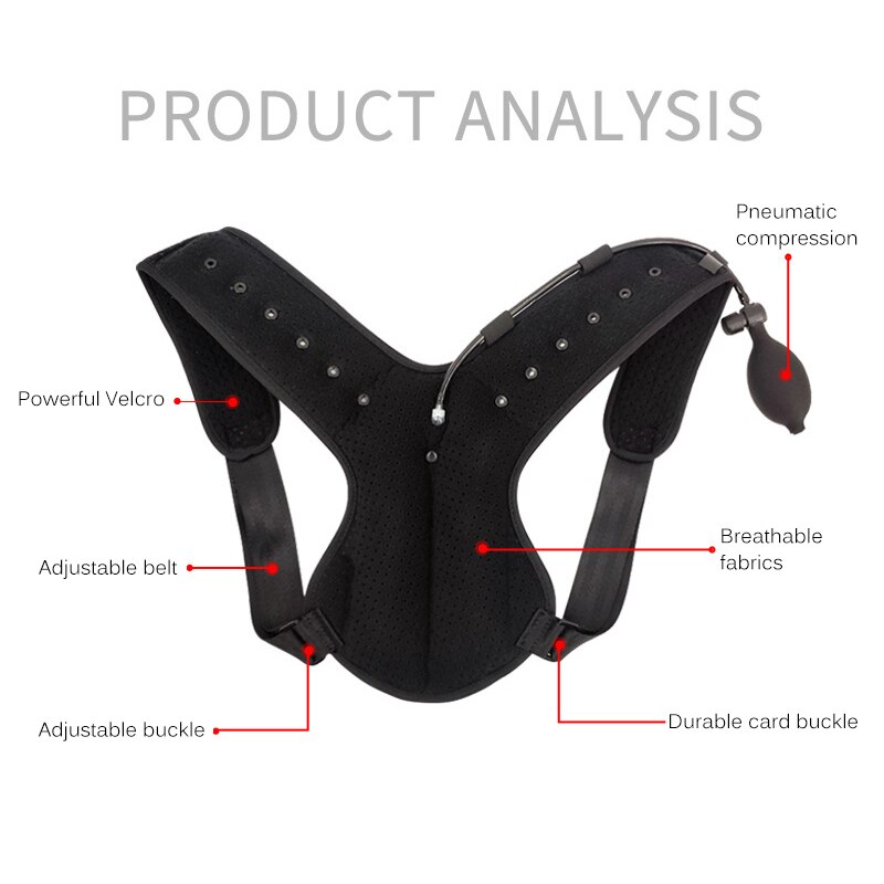 Adjustable Clavicle Posture Corrector Inflatable U... – Grandado