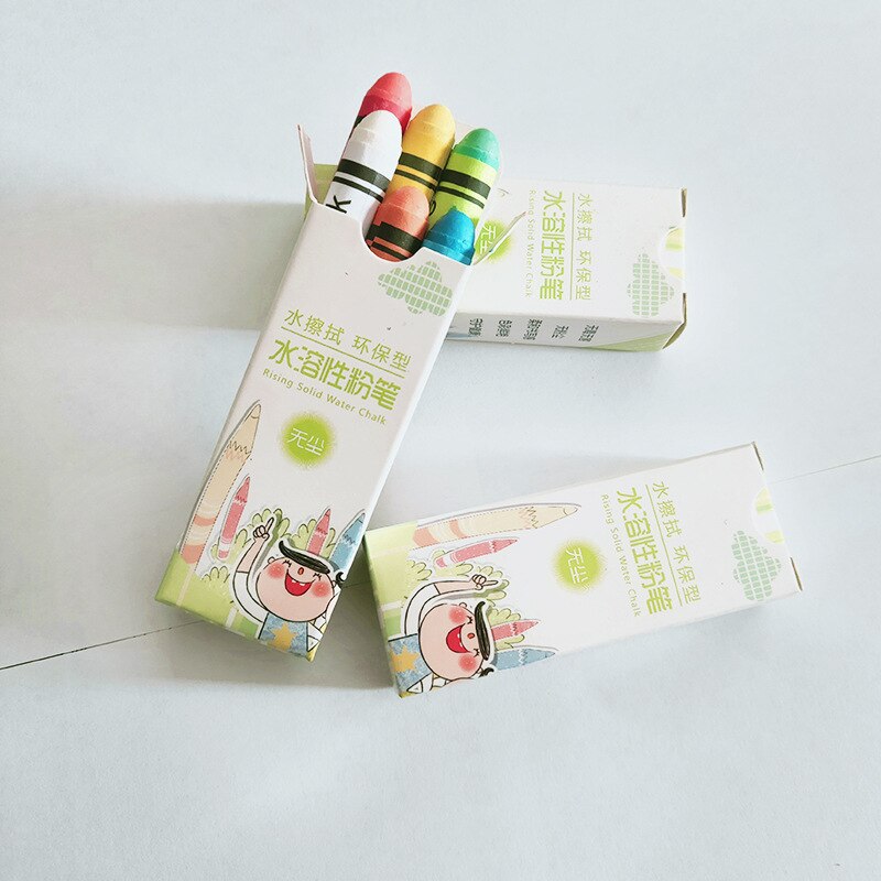 6pcs Solid Water Chalk Dust-free Chalk Color Erasa... – Grandado