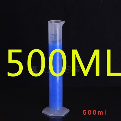 500ml plastic measuring cylinder 5pcs – Vicedeal