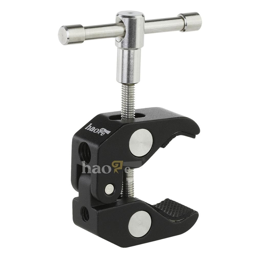 Haoge Grote Super Clamp Met 1/4 "3/8" Schroefdraad... – Grandado